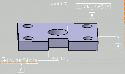 Dimensioning and Tolerancing a Slot